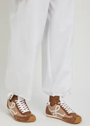 Loewe Ballet Runner 2.0 Panelled Mesh Sneakers - Camel