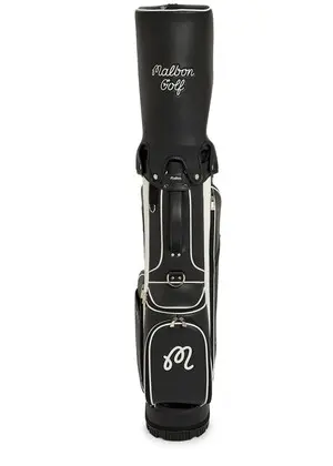 MALBON Cart Bag With Embroidered Details - Black