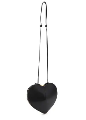 Alaïa Le Coeur Suede And Leather Cross-body Bag