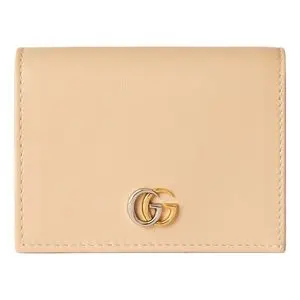 Gucci Gg Marmont Card Case Wallet 'light
