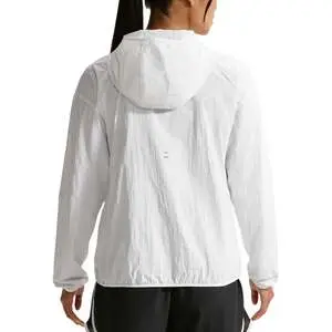 Nike Tempo Lightweight Uv Protection Jacket - White