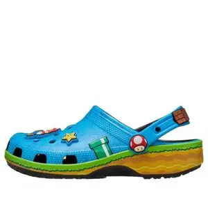 CROCS X Nintendo Classic Clog 'super Mario - Blue/green
