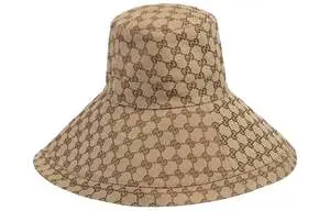 Gucci Gg Canvas Wide Brim Hat
