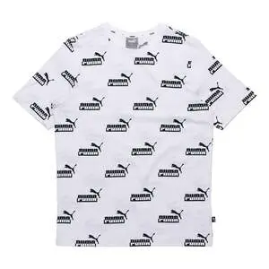 PUMA Aop T-shirt - White
