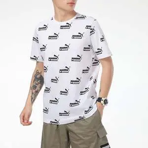 PUMA Aop T-shirt - White