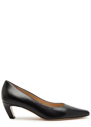Gabriela Hearst Peggy 50 Leather Pumps - Black