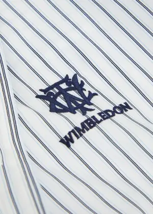 Polo Ralph Lauren Striped Embroidered Cotton Shirt