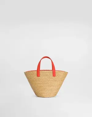 Dolce & Gabbana Straw Coffa Bag