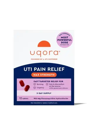 UQORA Ututi Pain Relief Phenazopyridine Hcl Tablets - None