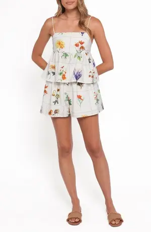 PETAL & PUP Emilie Cami & Shorts Set - Multi Flowers