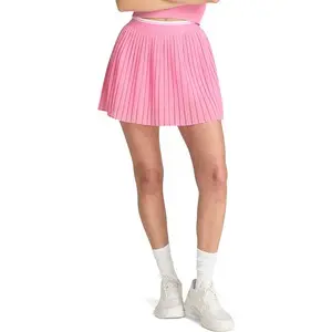 Wilson Limitless Pleated Mesh Miniskirt - Bloom