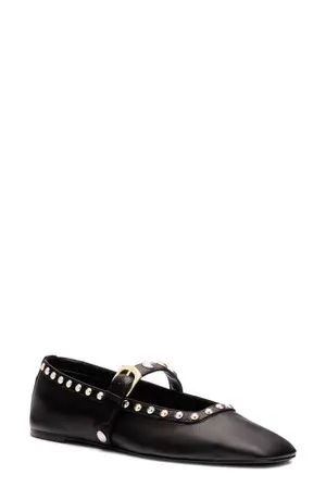 Stuart Weitzman Almond Toe Flats For Women