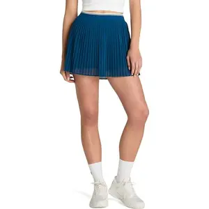 Wilson Limitless Pleated Mesh Miniskirt - Poseidon