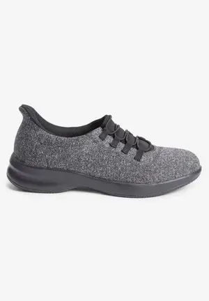 COMFORTVIEW Dina Effortless Entry Step-in Sneaker - Black