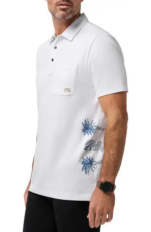 Travis Mathew Comfortknit Deep Sea Polo