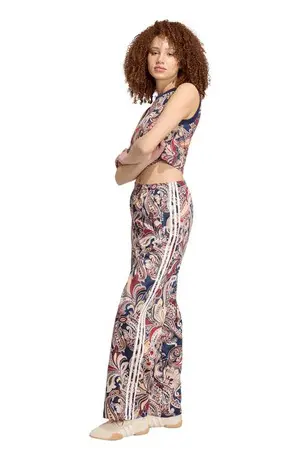 ADIDAS ORIGINALS Paisley Print Track Pants - Multicolor/aurora Ink