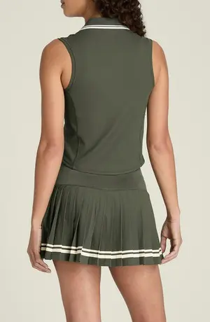 Wilson Rib Sleeveless Performance Polo