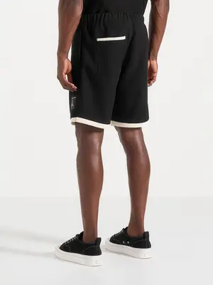 Manière De Voir Crochet Detail Shorts - Black