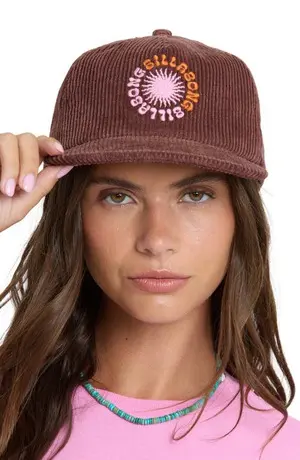 BILLABONG Grandpa Corduroy Baseball Cap