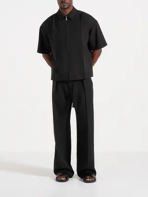 Manière De Voir Aven Boxy Shirt With Crease