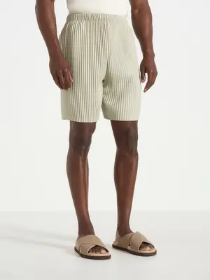 Manière De Voir Drew Pleated Shorts - Sage