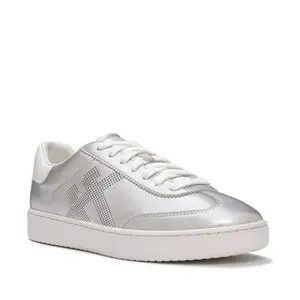 Fitflop The Dash Ff Metallic T-toe Sneakers - Silver
