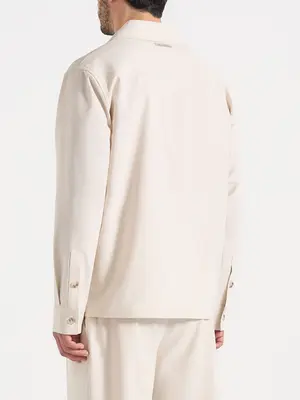 Manière De Voir Constant Linen Overshirt