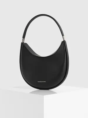 Manière De Voir Penny 3-in-1 Leather Medium Bag - Black