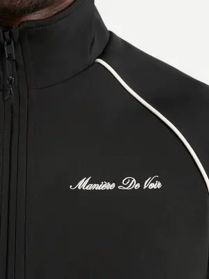Manière De Voir Signature Piped Track Jacket