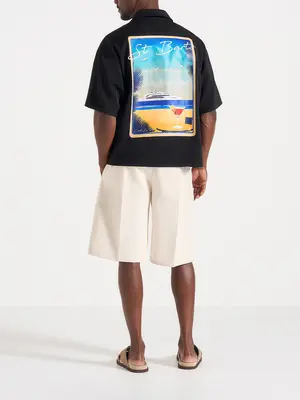Manière De Voir St. Barts Relaxed Fit Shirt - Black