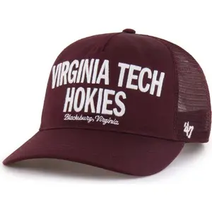 '47 Virginia Tech Hokies Contemporary Hitch Trucker Adjustable Hat - Maroon