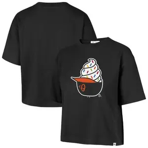 '47 Baltimore Orioles Ice Cream Helmet T-shirt - Black