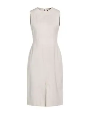 MOORER Midi Dress Rust Size Cashmere - Grey