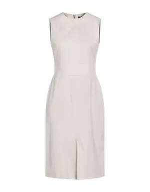 MOORER Midi Dress Rust Size Cashmere - Grey