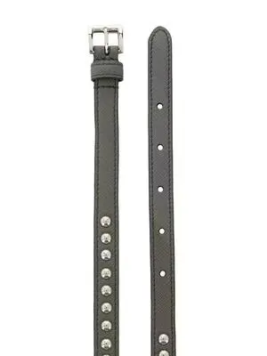 Prada Stud Detail Belt