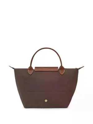 Longchamp Le Pliage Leather-trim Tote Bag - Brown