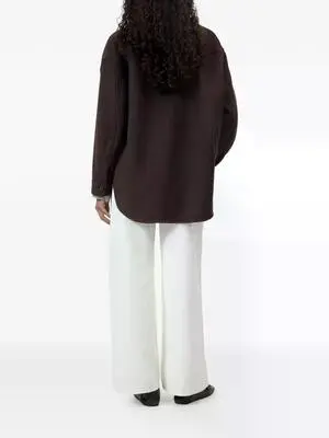 Closed Button-up Oversized Jacket