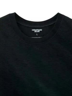 MOMOTARO Waffle-knit Long-sleeve T-shirt