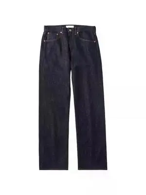 JAPAN BLUE JEANS Logo-patch Wide-leg Jeans - Blue