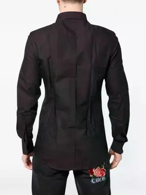 Dolce & Gabbana Dot-pattern Long-sleeve Shirt