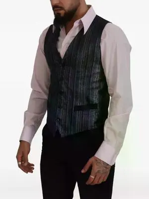 Dolce & Gabbana Striped Waistcoat