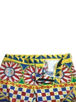 Dolce & Gabbana Carretto-print Shorts