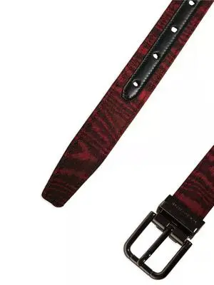 Dolce & Gabbana Jacquard Metal-buckle Belt