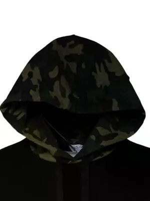 Dolce & Gabbana Camouflage-print Patch-pocket Hoodie