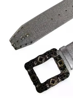 Dolce & Gabbana Crystal-embellished Studded Belt