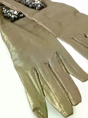 Dolce & Gabbana Crystal-embellished Gloves