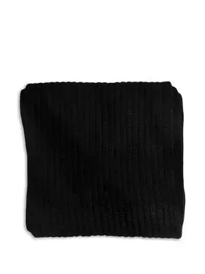 Dolce & Gabbana Ribbed-knit Scarf - Black