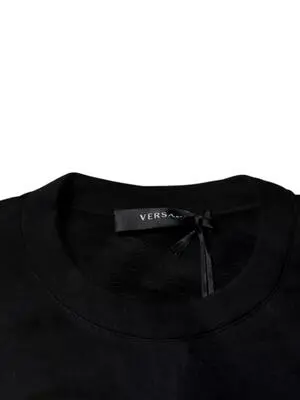 Versace Medusa-embroidered Sweashirt - Black