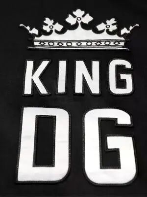 Dolce & Gabbana Crown-print Short-sleeve T-shirt