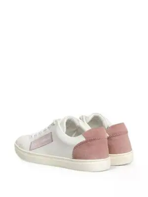 Dolce & Gabbana Logo-patch Leather Sneakers
